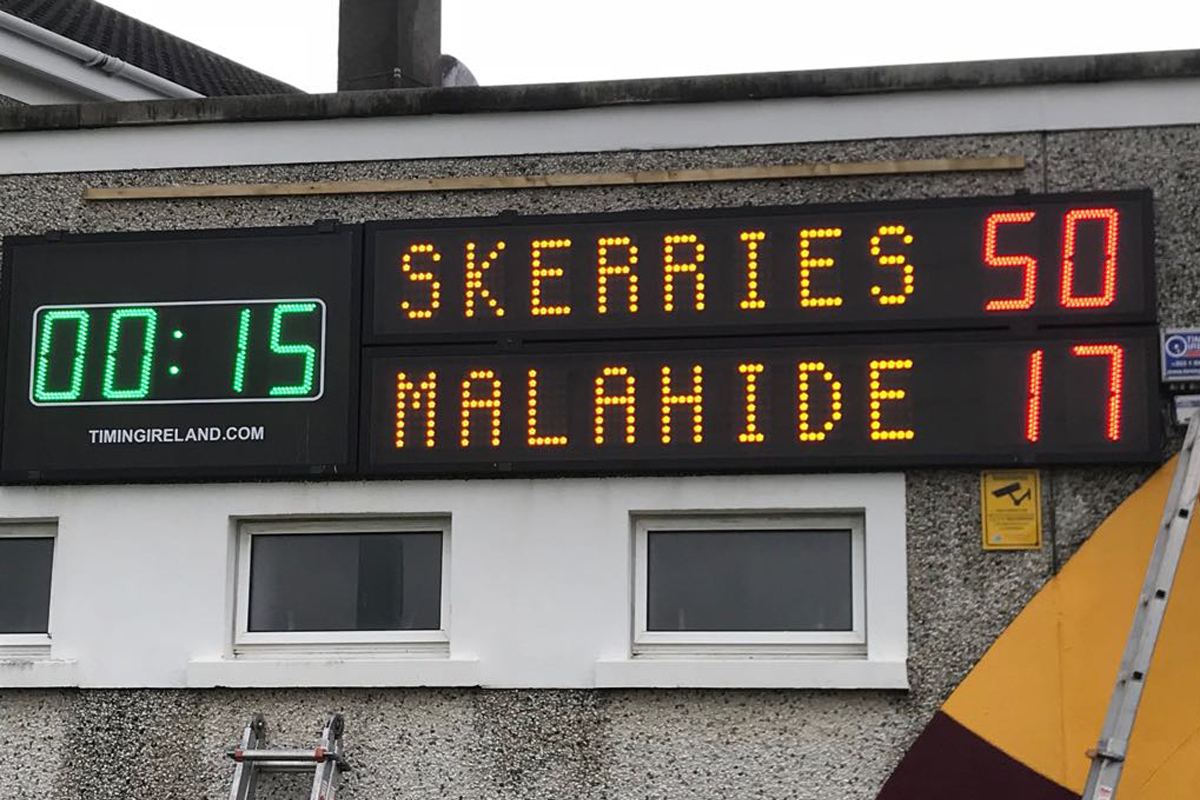 Timing Ireland - LED Rugby Scoreboard (RG-8)