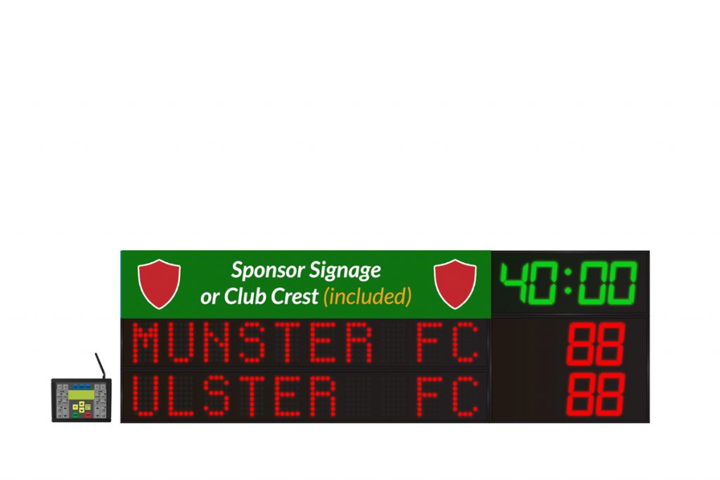 Timing Ireland - LED Soccer Scoreboards for Hire & Purchase