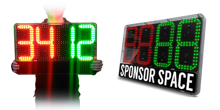 Timing Ireland - LED Substitution Board for GAA, Rugby & Soccer