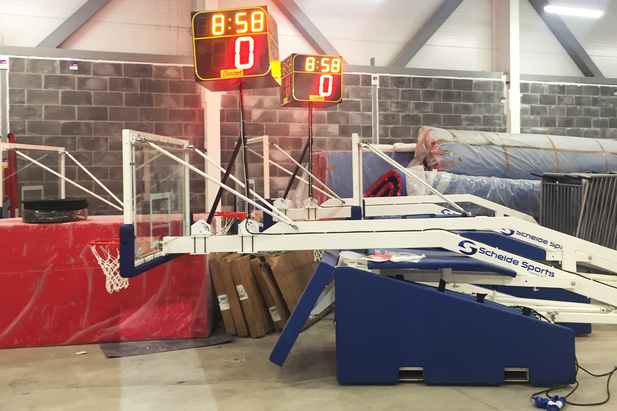 Schelde Sports Basketball Backstops & Backboards by Timing Ireland