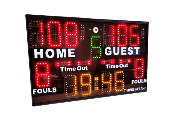 Timing Ireland - LED Basketball Scoreboards for Hire & Purchase
